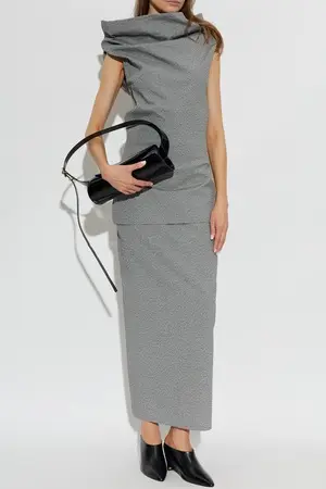 Issey Miyake Pencil Skirt With Pockets