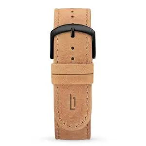 Lilienthal Berlin Leather Light Matte Watch Strap - Brown
