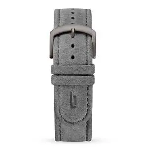 Lilienthal Berlin Leather Strap - Gray