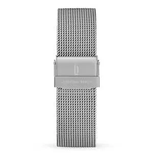 Lilienthal Berlin Mesh Matte Watch Strap - Silver