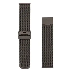 Lilienthal Berlin Mesh Anthracite Matte Watch Strap - Gray