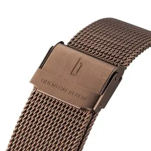 Lilienthal Berlin Mesh Strap - Bronze