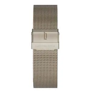 Lilienthal Berlin Mesh Gold Brushed Watch Strap - Beige