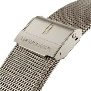 Lilienthal Berlin Mesh Gold Brushed Watch Strap