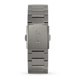 Lilienthal Berlin Stainless Steel Anthracite Brushed Watch Band - Gray