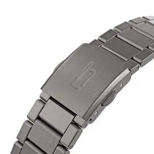 Lilienthal Berlin Stainless Steel Anthracite Brushed Watch Band