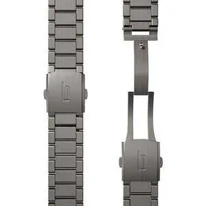 Lilienthal Berlin Stainless Steel Anthracite Brushed Watch Band