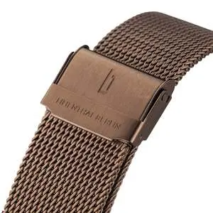 Lilienthal Berlin Brushed Mesh Strap - Bronze