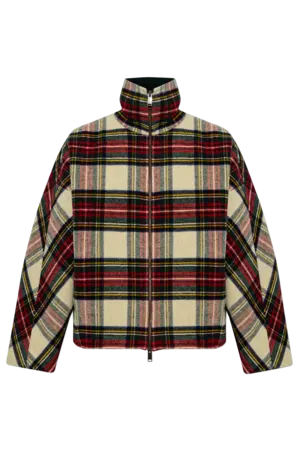 DARKPARK Aj" Insulated Plaid Wool Jacket - Multicolour