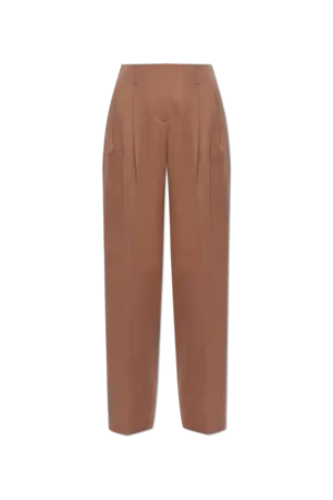 GOLDEN GOOSE Wool Wide-leg Pants - Pink