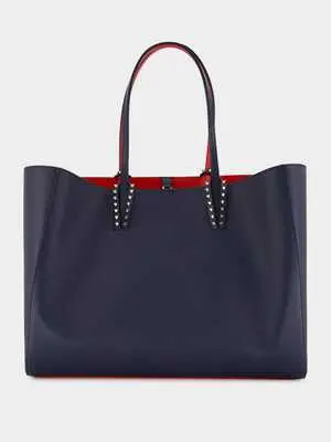 CHRISTIAN LOUBOUTIN Zaffiro Cabata Large Leather Tote