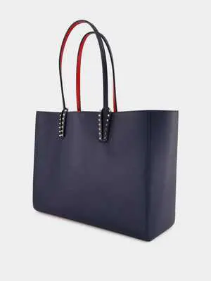 CHRISTIAN LOUBOUTIN Zaffiro Cabata Large Leather Tote