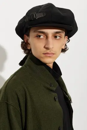 Yohji Yamamoto Wool Flat Cap