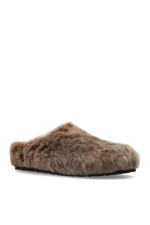 BIRKENSTOCK Amsterdam Wrapped Shearling Os’ Slides