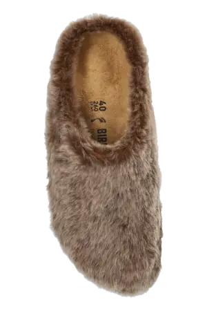BIRKENSTOCK Amsterdam Wrapped Shearling Os’ Slides
