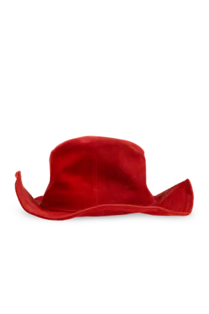 Yohji Yamamoto Suede Hat
