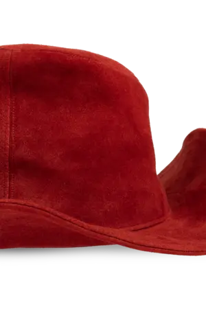 Yohji Yamamoto Suede Hat
