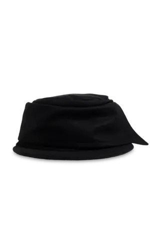 Yohji Yamamoto Wool Baseball Cap - Black