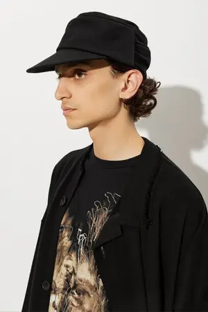 Yohji Yamamoto Wool Baseball Cap