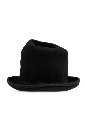 Yohji Yamamoto Wool Hat - Black