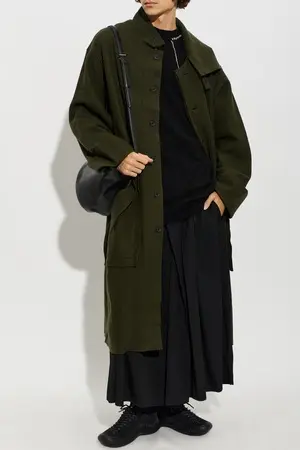 Yohji Yamamoto Wool Sweater With Raw Finish