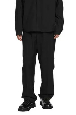 Herno Nylon Wool Pants - Black