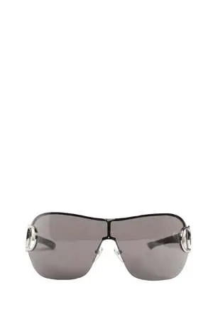 Gucci Frameless Mask Sunglasses - Grey