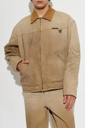 GOLDEN GOOSE Reversible Jacket With Distressed Details