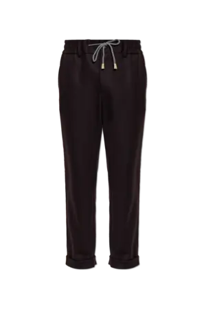 Eleventy Trousers With Pockets