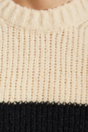 Moncler Striped Wool Crewneck Sweater