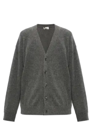 LANEUS Cashmere Cardigan - Grey