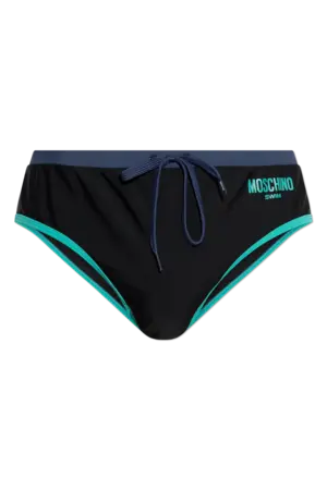 Moschino Swim Briefs - Navy Blue