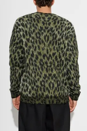 LANEUS Sweater With Animal Motif