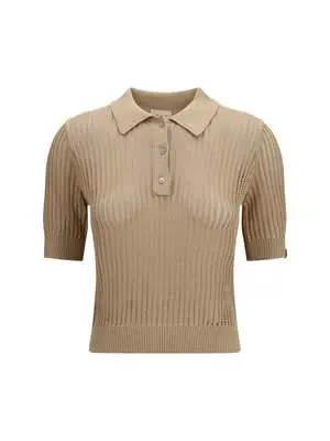 Jacob Cohen Cotton Polo - Cream