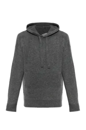 LANEUS Cashmere Hoodie - Grey