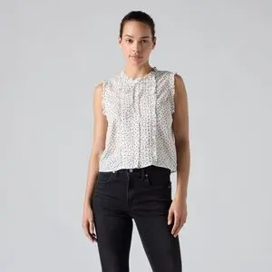 LEVI'S Shelby Slim Blouse With Polka Dot Print