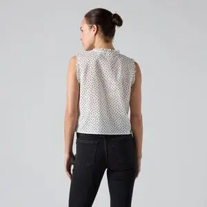 LEVI'S Shelby Slim Blouse With Polka Dot Print