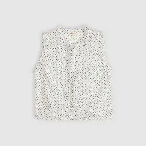 LEVI'S Shelby Slim Blouse With Polka Dot Print