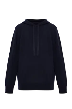 LANEUS Wool Hoodie - Navy Blue