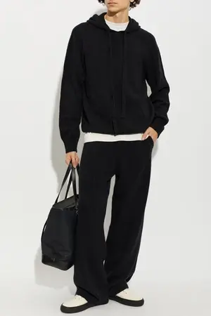 LANEUS Wool Hoodie - Black