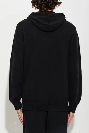 LANEUS Wool Hoodie - Black