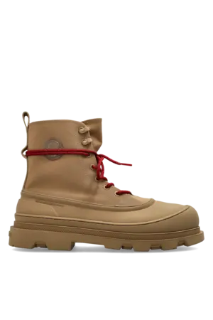 Moncler Moncler Vera Sheal Ankle Boots Brown