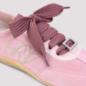 ROGER VIVIER Pink Low Top Sneakers - Multicolor