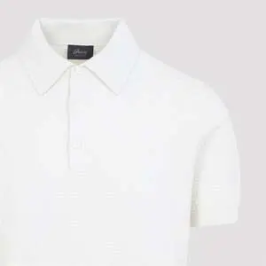 Brioni Cotton And Silk Polo