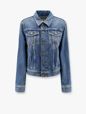 GOLDEN GOOSE Slim Fit Denim Jacket - Blue