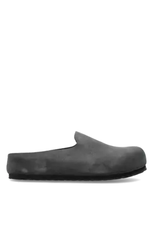 BIRKENSTOCK Amsterdam Suede Mule - Grey