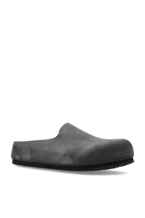 BIRKENSTOCK Amsterdam Suede Mule - Grey