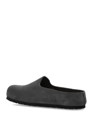 BIRKENSTOCK Amsterdam Suede Mule - Grey