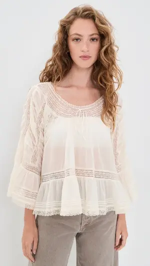 Free People She's A Romantic Top
