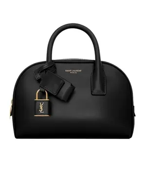 Saint Laurent Sac De Jour Box Mini Boston Bag - Black